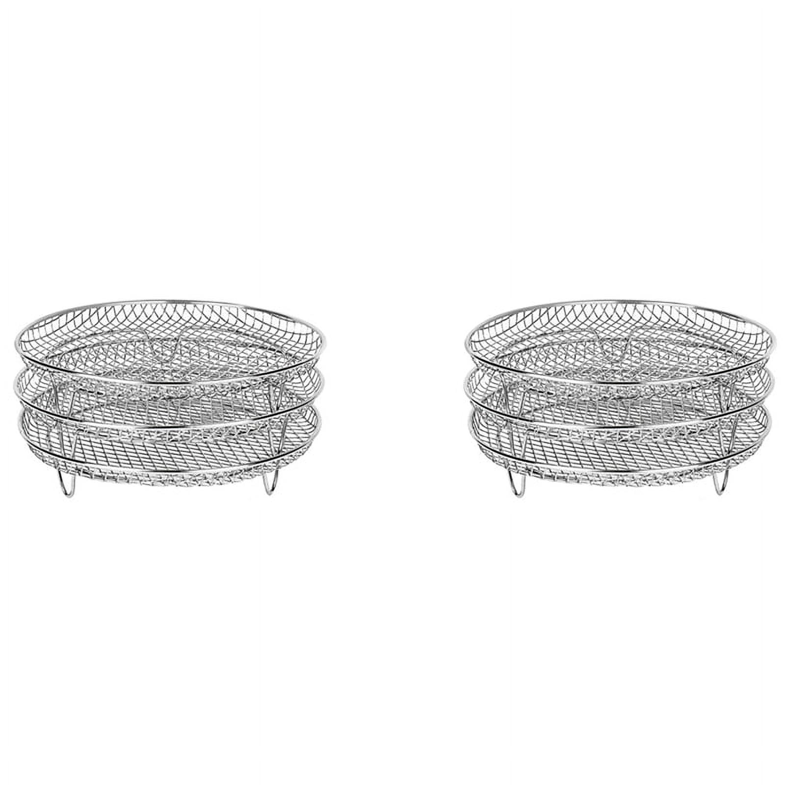 2X Three Stackable Dehydrator Racks for Gowise Stainless Steel Rack Fit ...