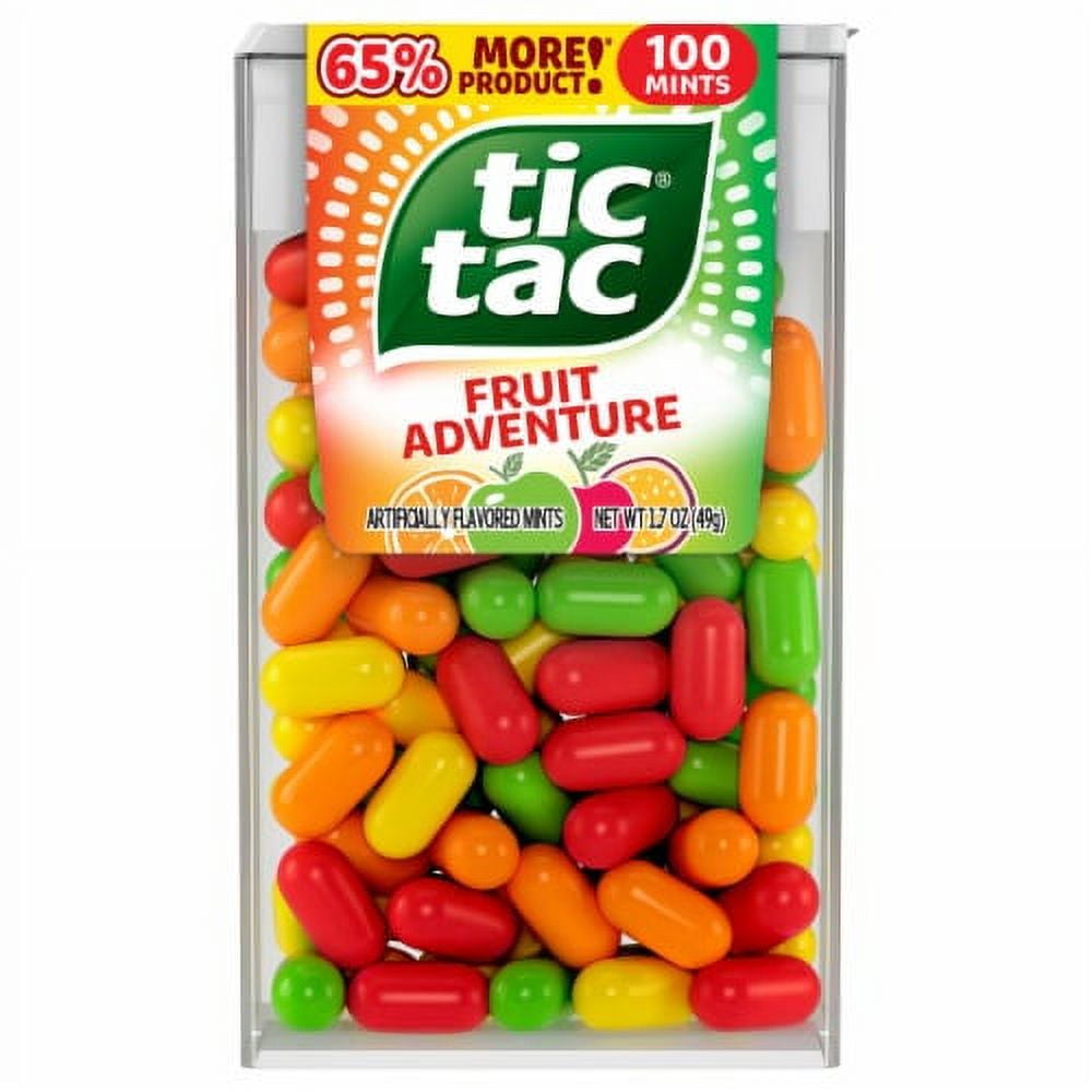2X - Tic Tac Fruit Adventure Mints On-the-Go Refreshment - Walmart.com