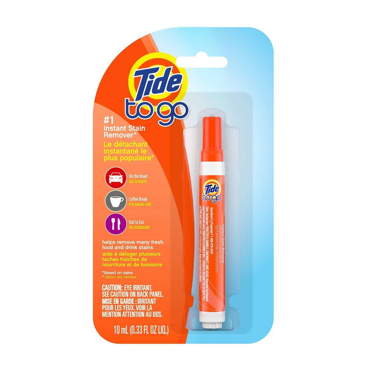 2X - Tide To Go Stain Remover Pen - 1ct/ 0.33 fl oz - Walmart.com
