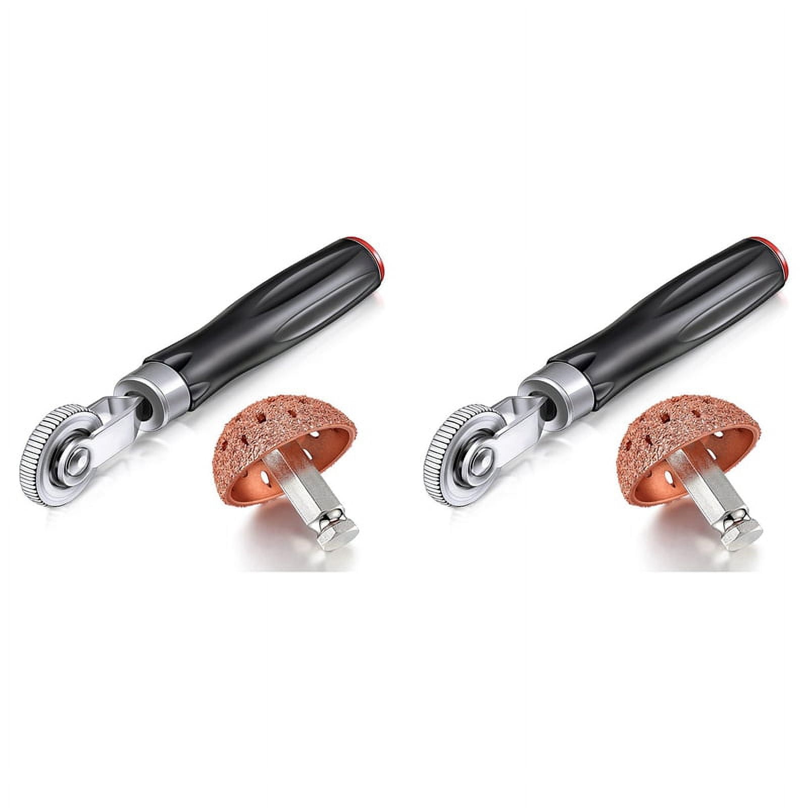 2X Tire Repair Patch Tools Kit Tire Patch Roller with Tire Wheel Repair ...