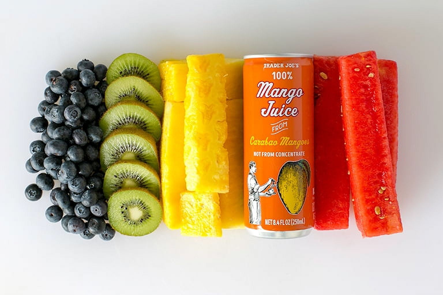 2X - Tjs 100% Mango Juice from Carabao Mangoes 8.45 Fl Oz - Walmart.com