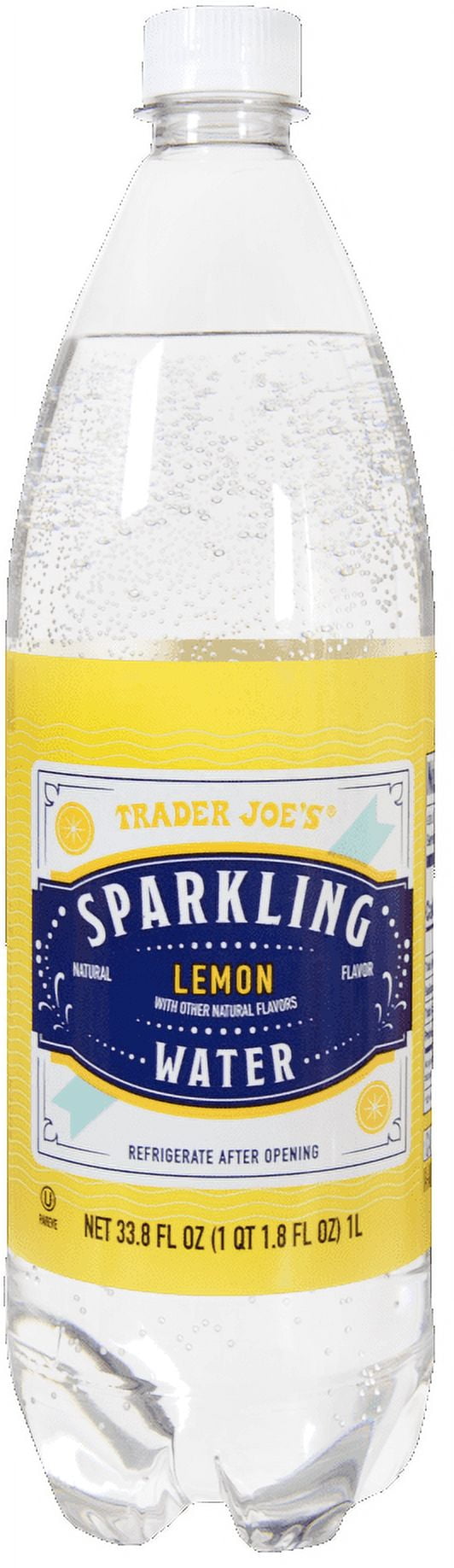 Pack of 2 - TJs Lemon Sparkling Water 1 L - Walmart.com