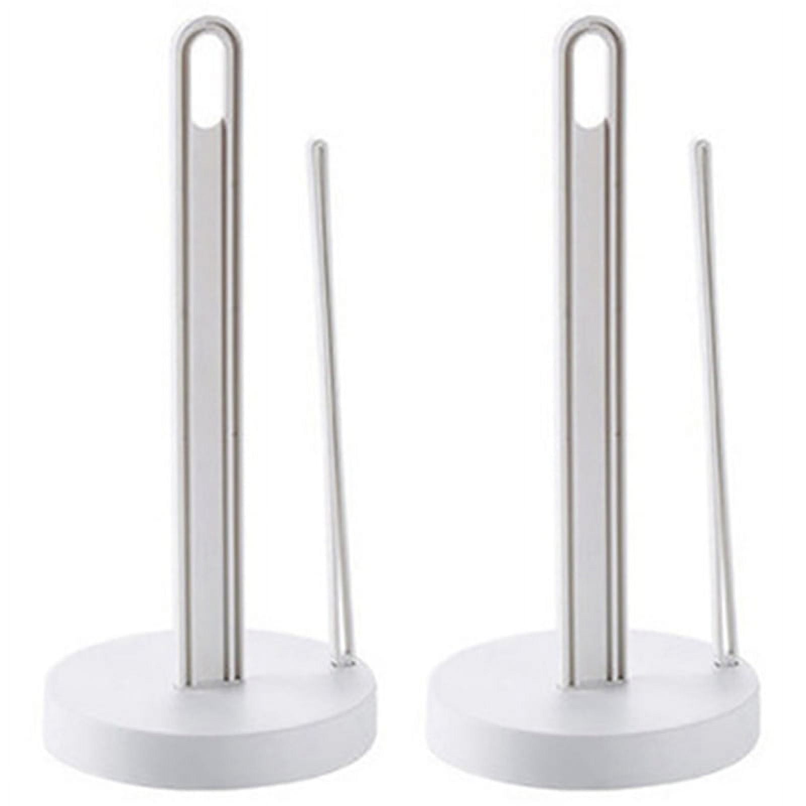 2X Toilet Kitchen Paper Towel Roller Tissue Holder Plastic Rack -1 ...