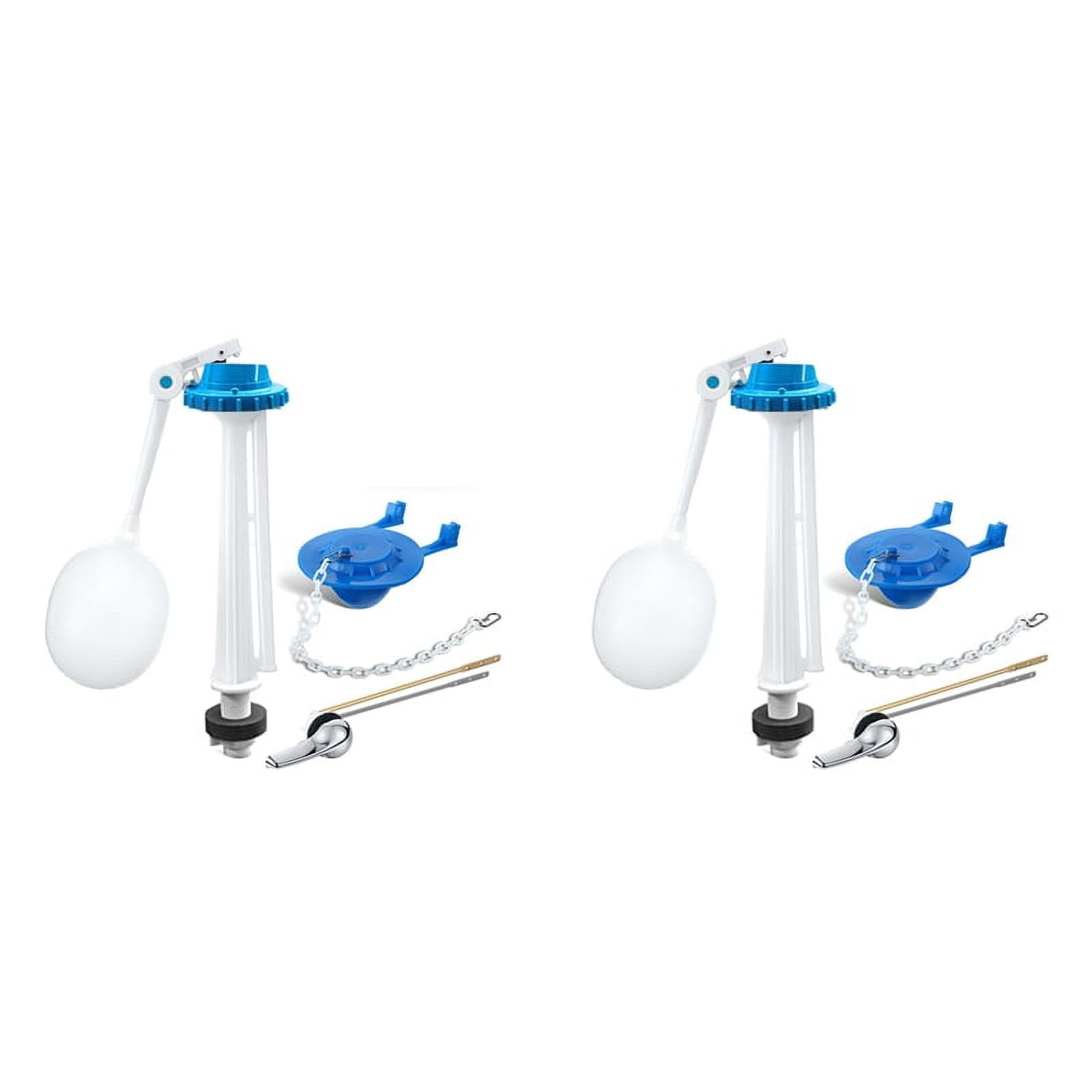 2X Toilet Tank Replacement Kit, Toilet Float Valve 2 Inch Toilet ...