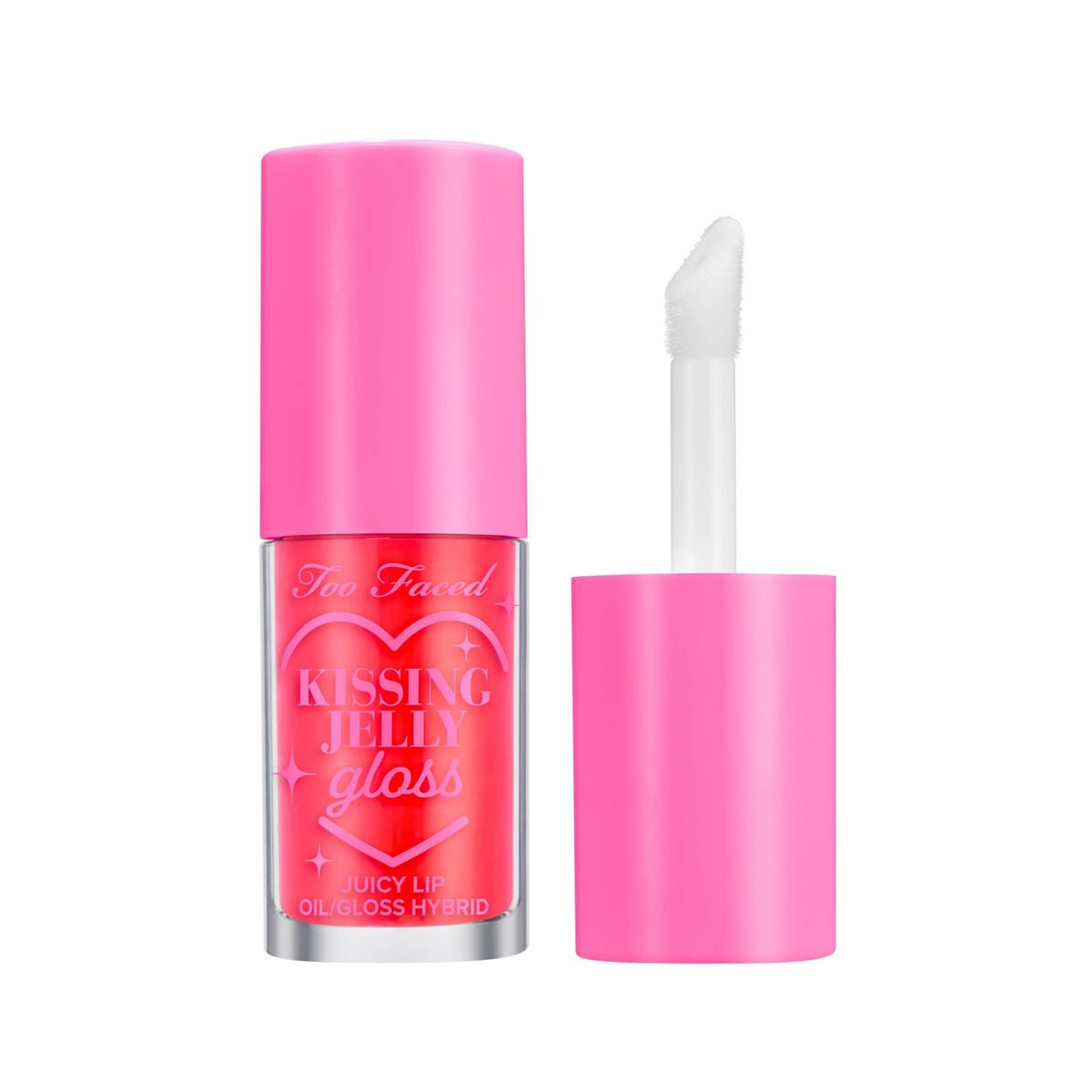2X - Too Faced Kissing Jelly Gloss - Sour Watermelon - 0.15 fl oz ...
