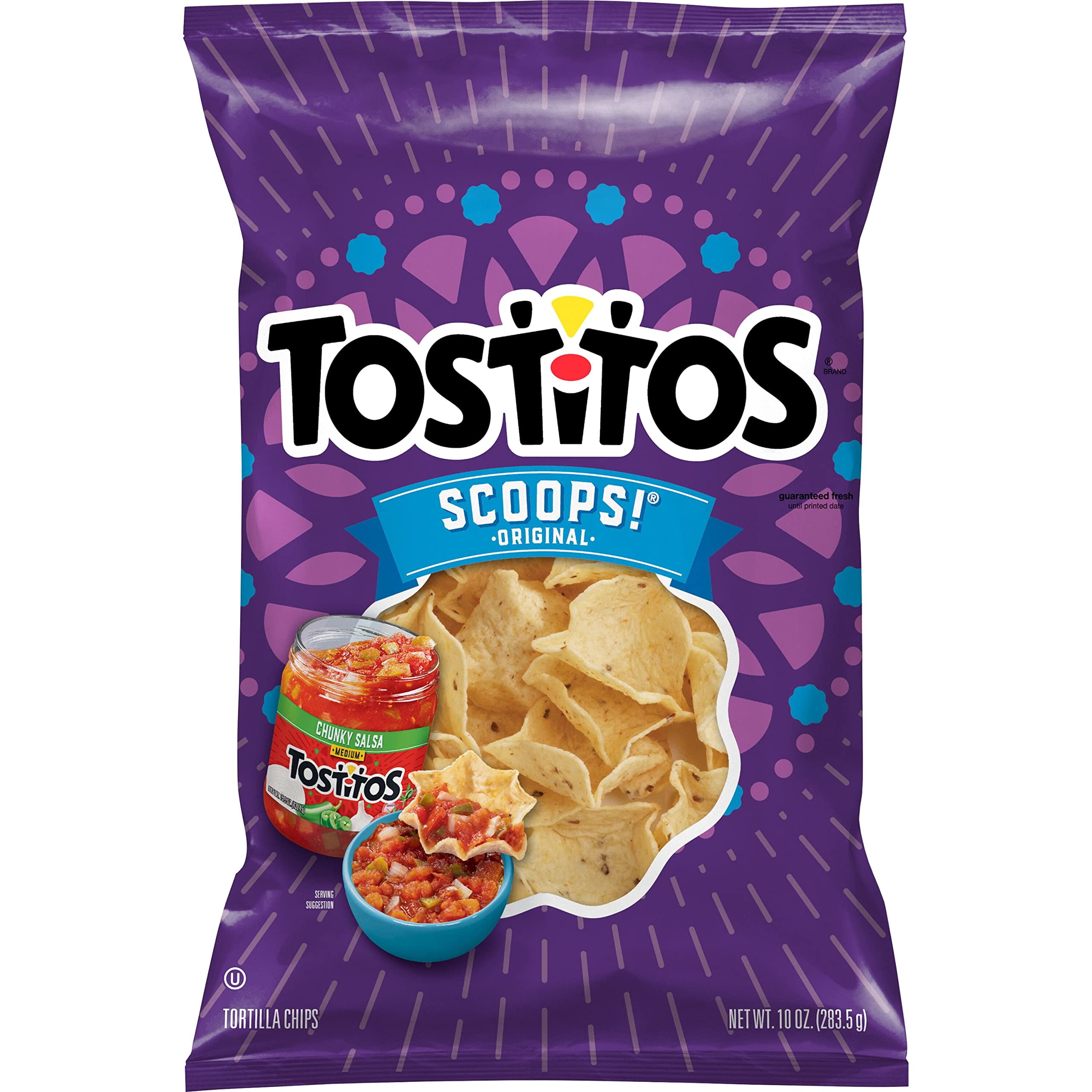 2X - Tostitos Scoops Tortilla Chips, 10Oz Bag - Walmart.com
