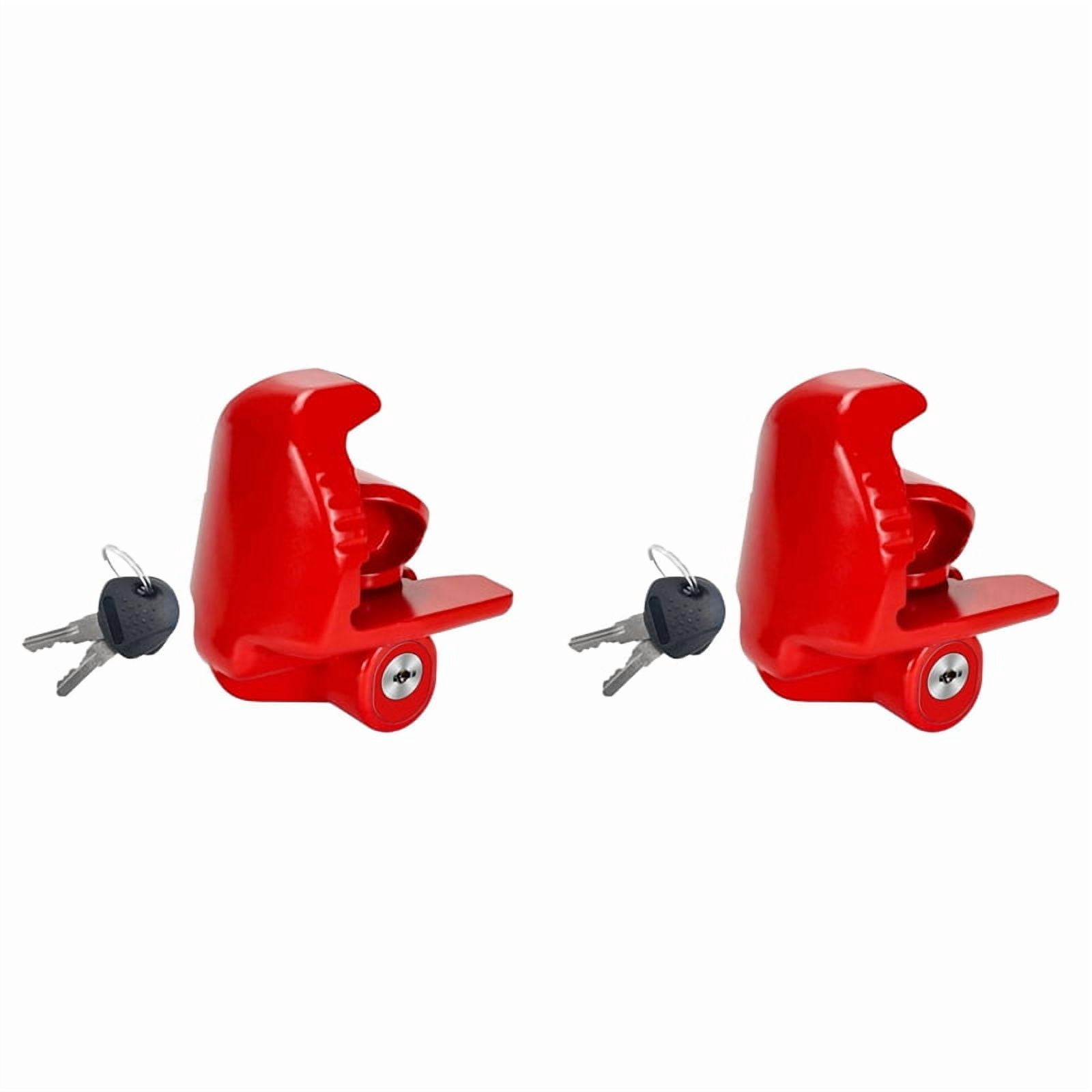 2X Trailer Hitch Locks with Keys Universal Size Fits 1-7/8 2-5/16 2 ...