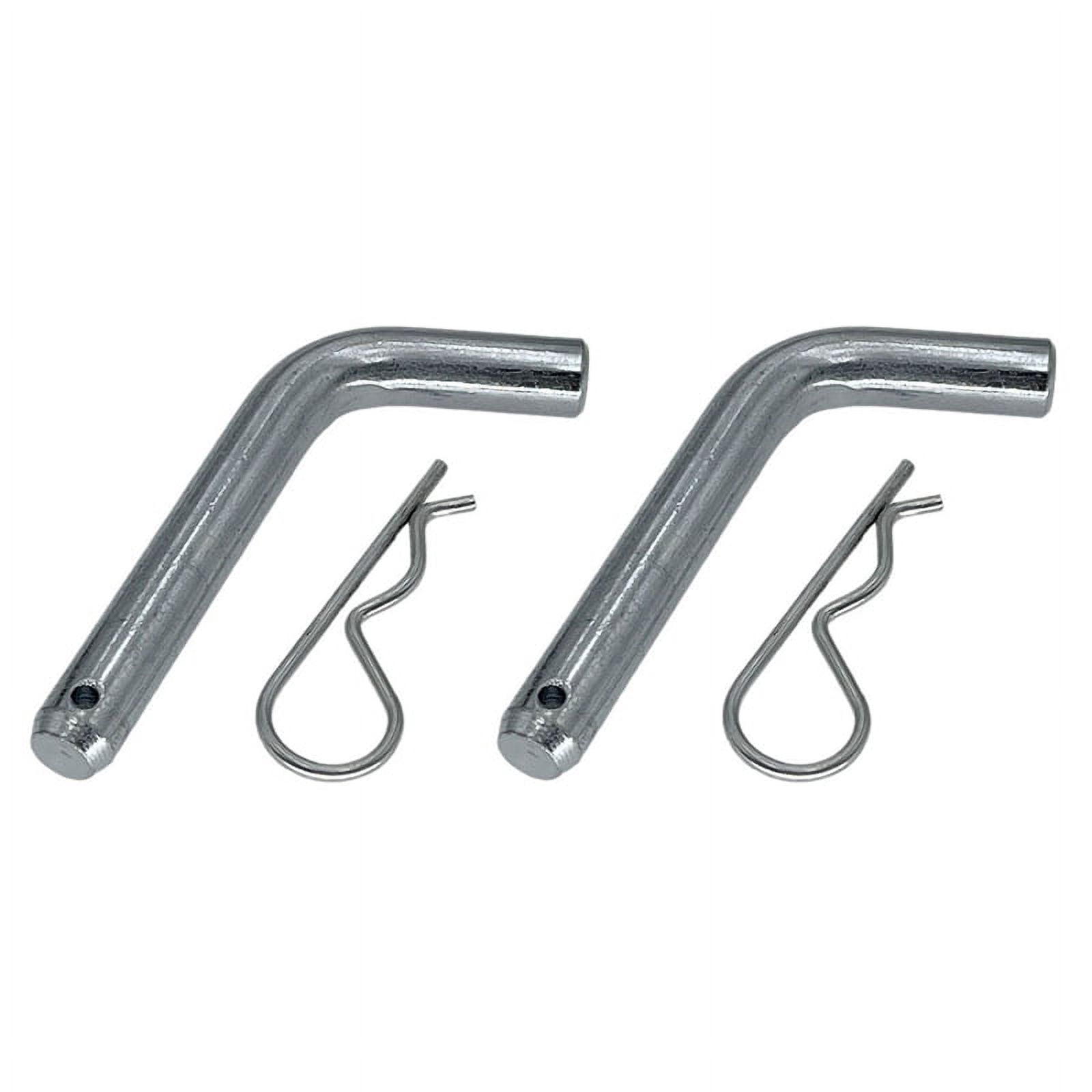 2X Trailer Hitch Pin and Clip 5/8-Inch Diameter Heavy Duty for 2 Inch ...
