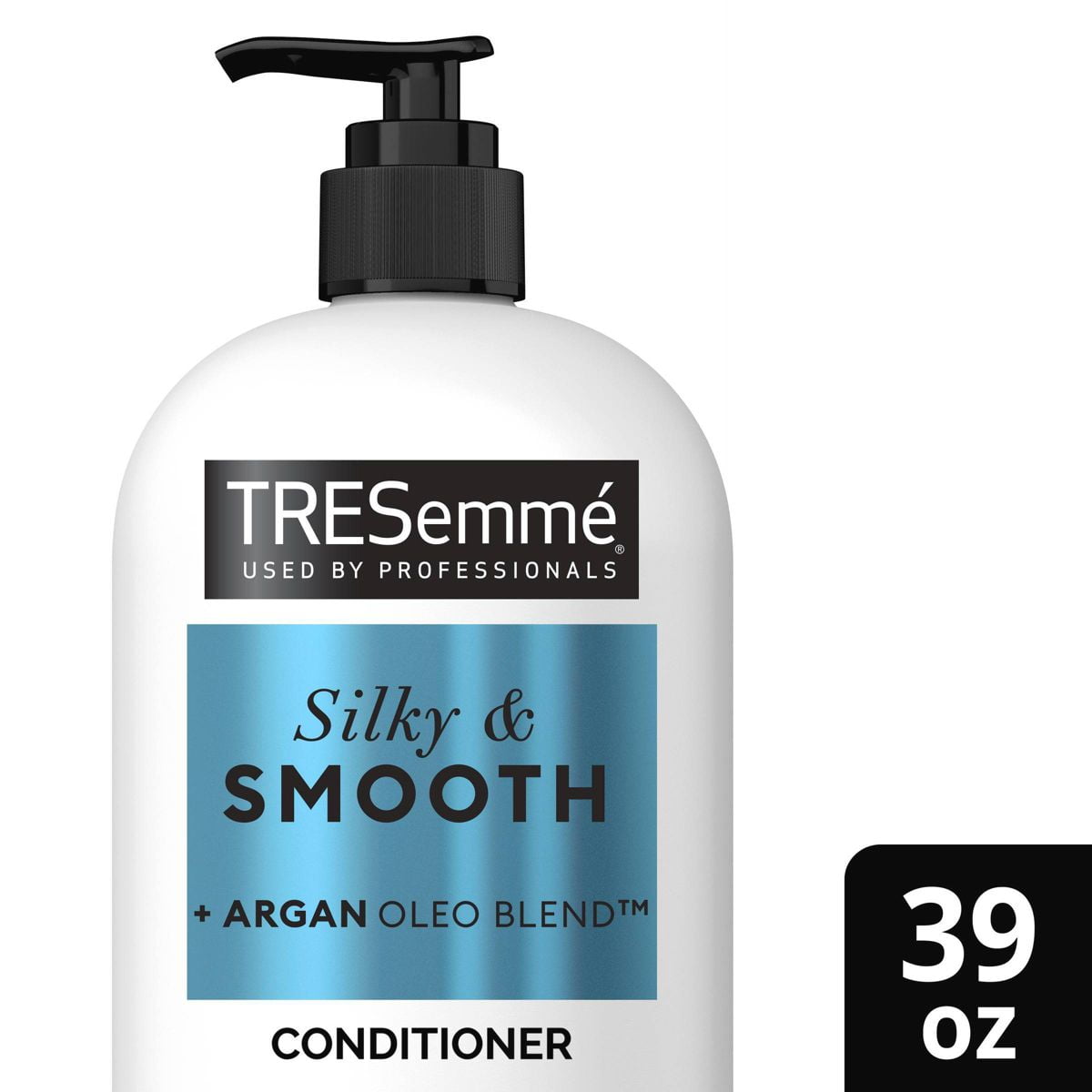 2X - Tresemme Silky Smooth Anti-Frizz Conditioner with Pump For Frizzy ...