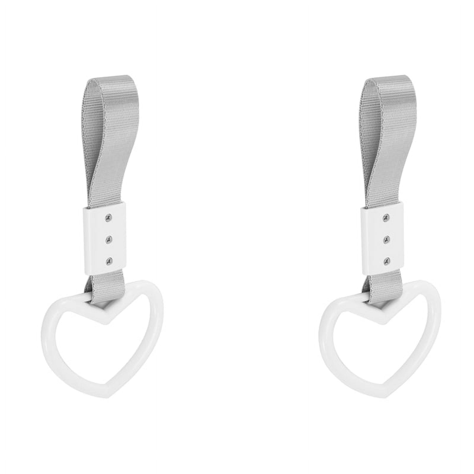 2X Tsurikawa Ring Heart JDM Train Bus Handle Hand Strap Drift Charm ...
