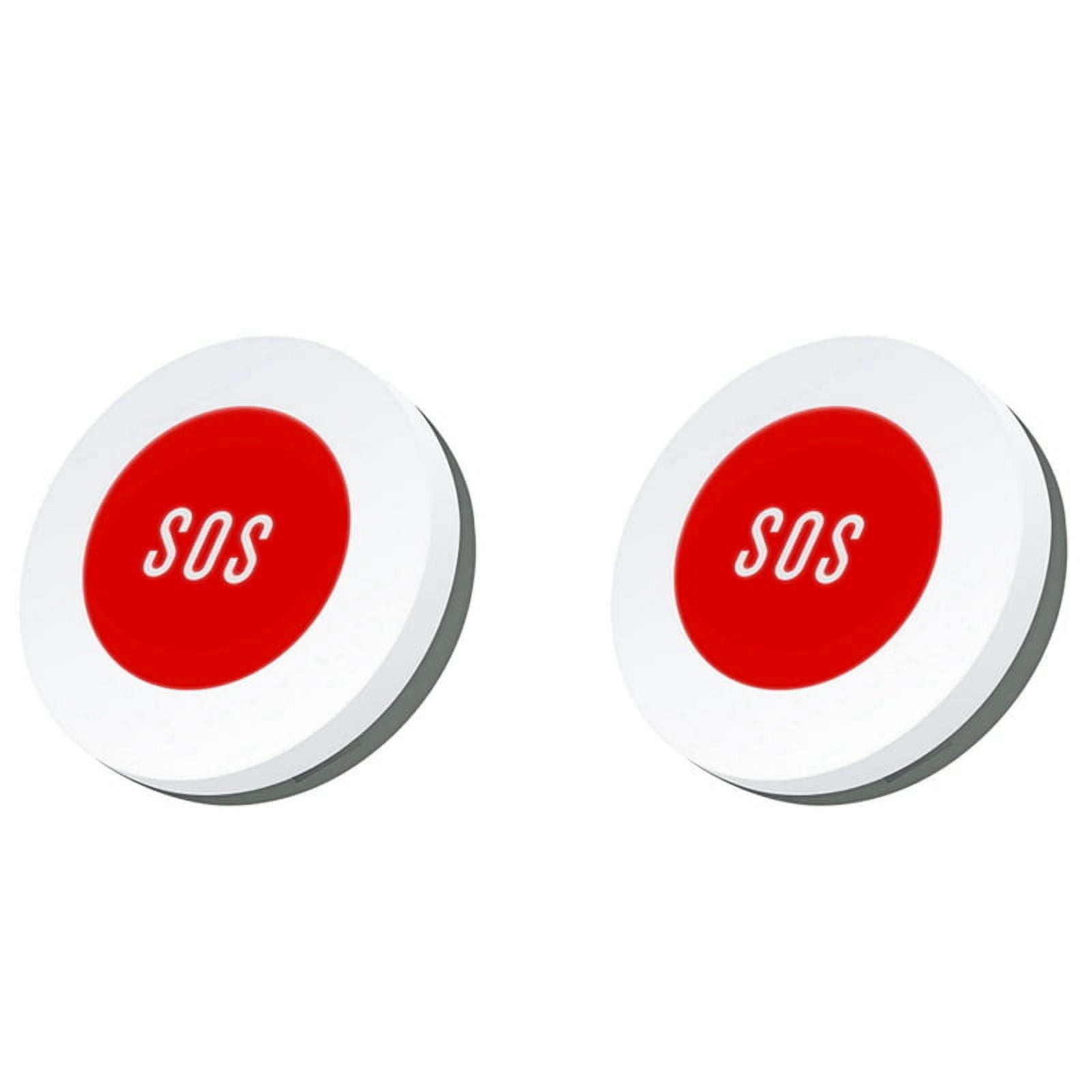 2X Tuya Smart ZigBee SOS Button Sensor Alarm Elderly Children Emergency ...