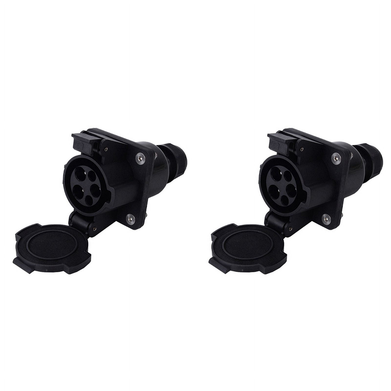 2X Type 1 Female Charging Plug ,16A 32A 40A 60A 250V AC ,Sae J1772 EV ...