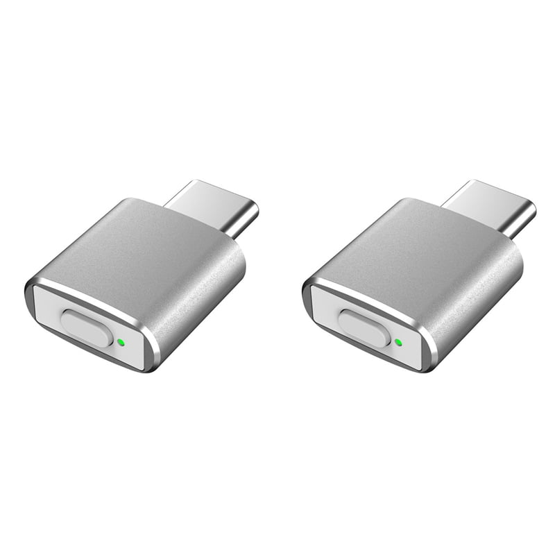 2X Type C Mouse Mover Jiggler Undetectable Automatic Mouse Mover 3 ...