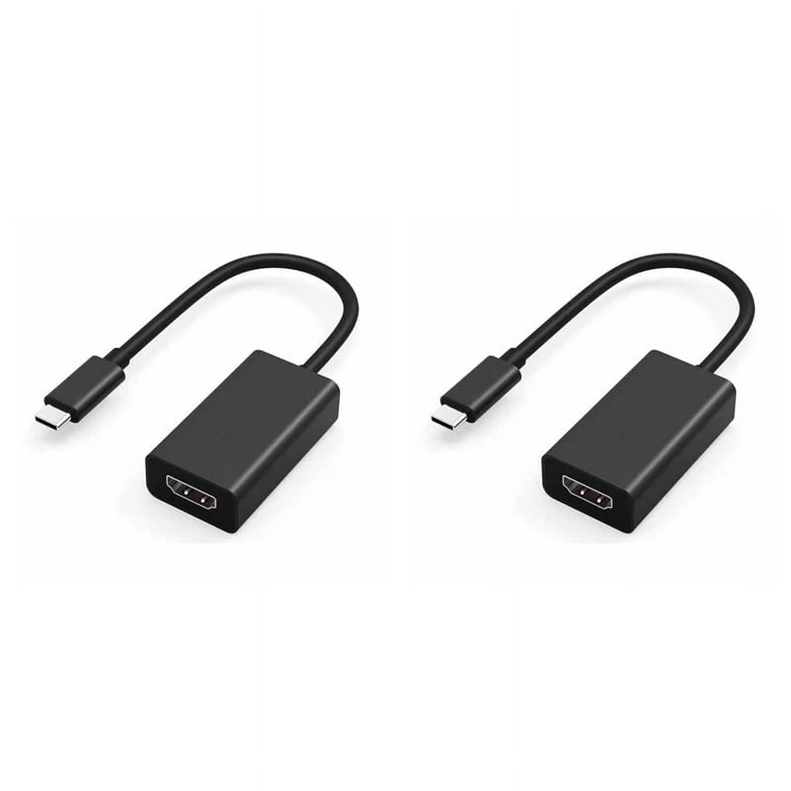 2X Type C to -Compatible USB C to -Compatible Video Cable Type-C to HD ...