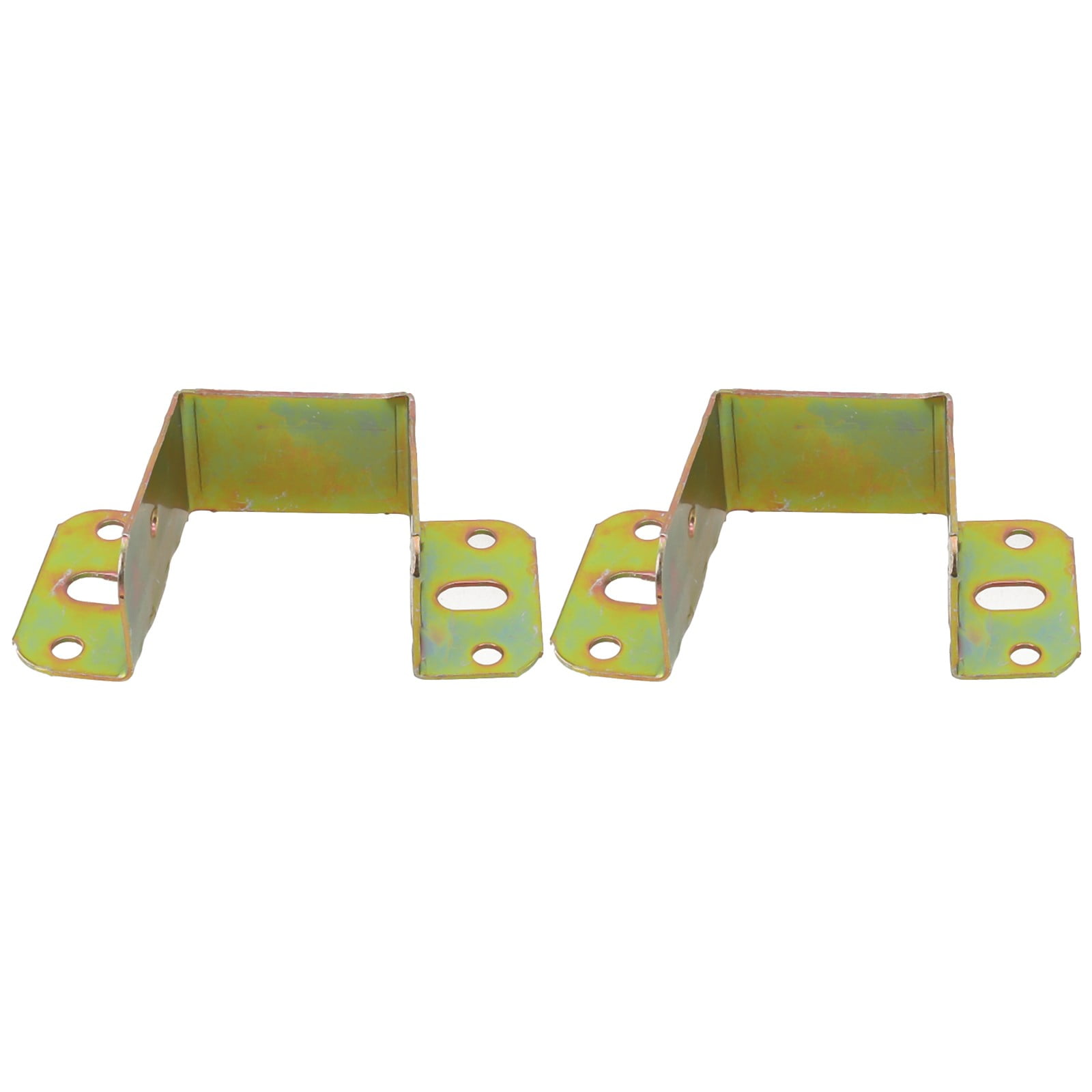2X U Shaped Bed Connecting Connector Brackets Fixings Components Centre ...