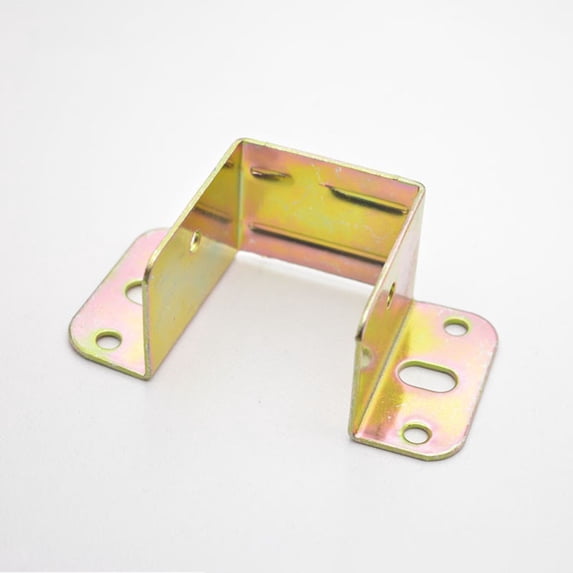 2X U Shaped Bed Connecting Connector Brackets Fixings Components Centre ...