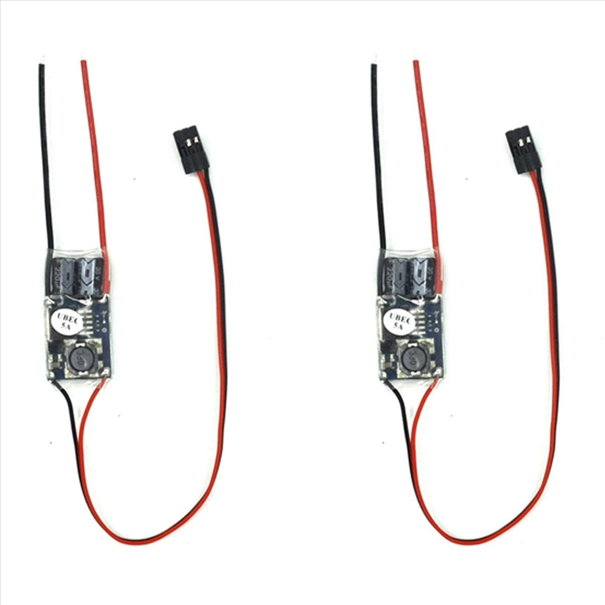 2X UBEC 5V BEC Full Shielding Antijamming Switching Regulator for FPV ...