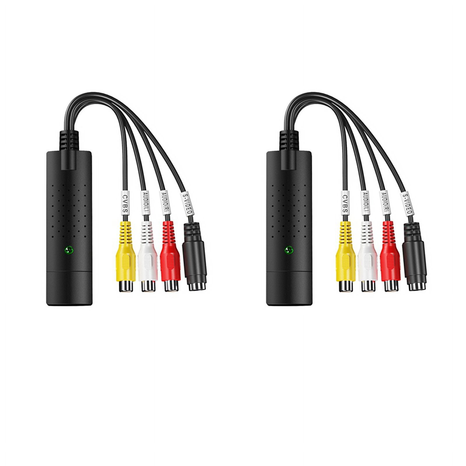 2X USB 2.0 Easy Cap Video TV DVD DVR Capture Adapter Easier Cap USB ...