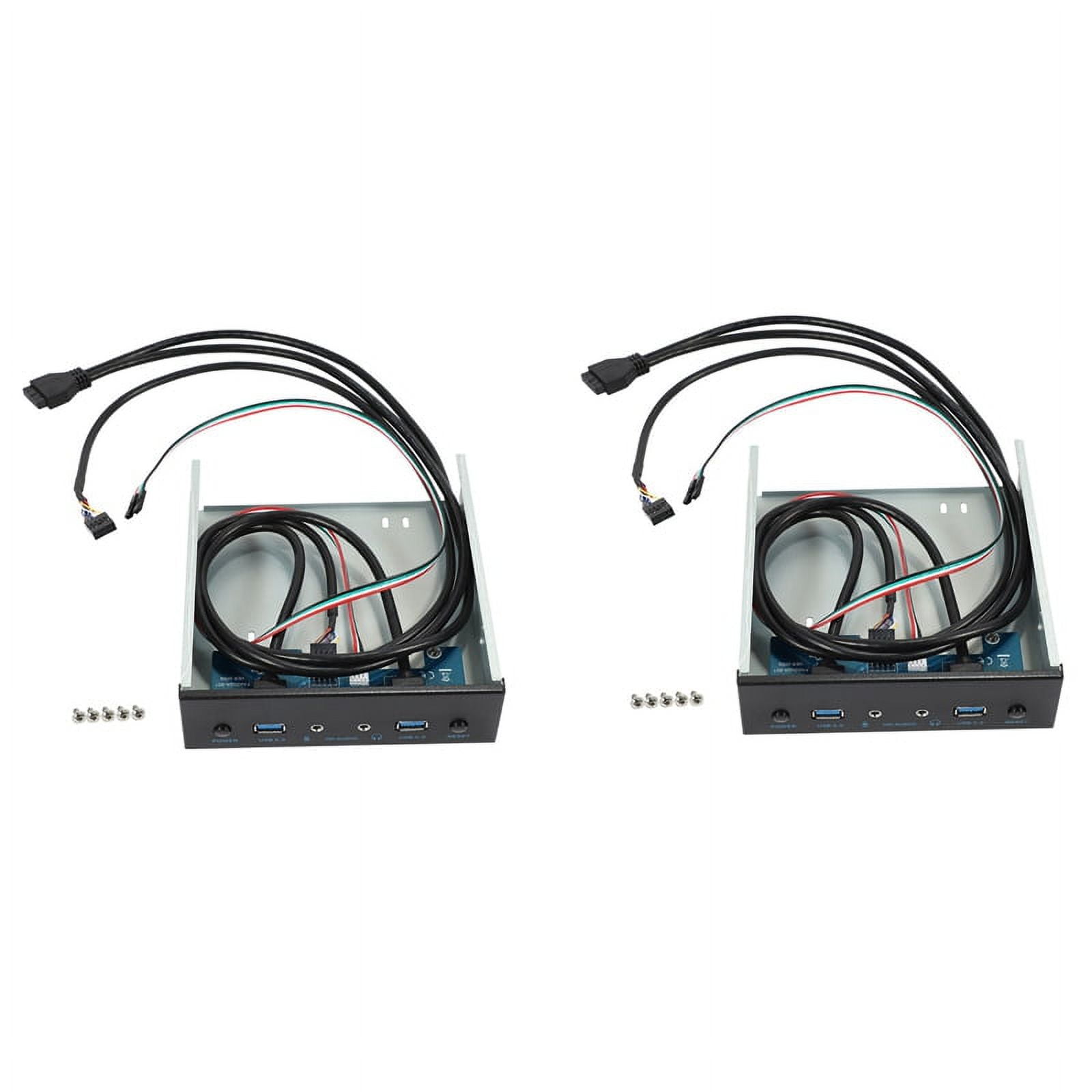 2X USB 3.0 2 Port Optical Drive Front Panel Expansion Adapter USB 3.0 ...