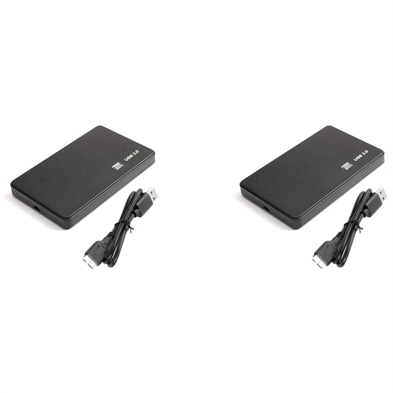 2X USB 3.0 HDD Enclosure 5Gbps 2.5Inch HDD Case External Closure HDD ...