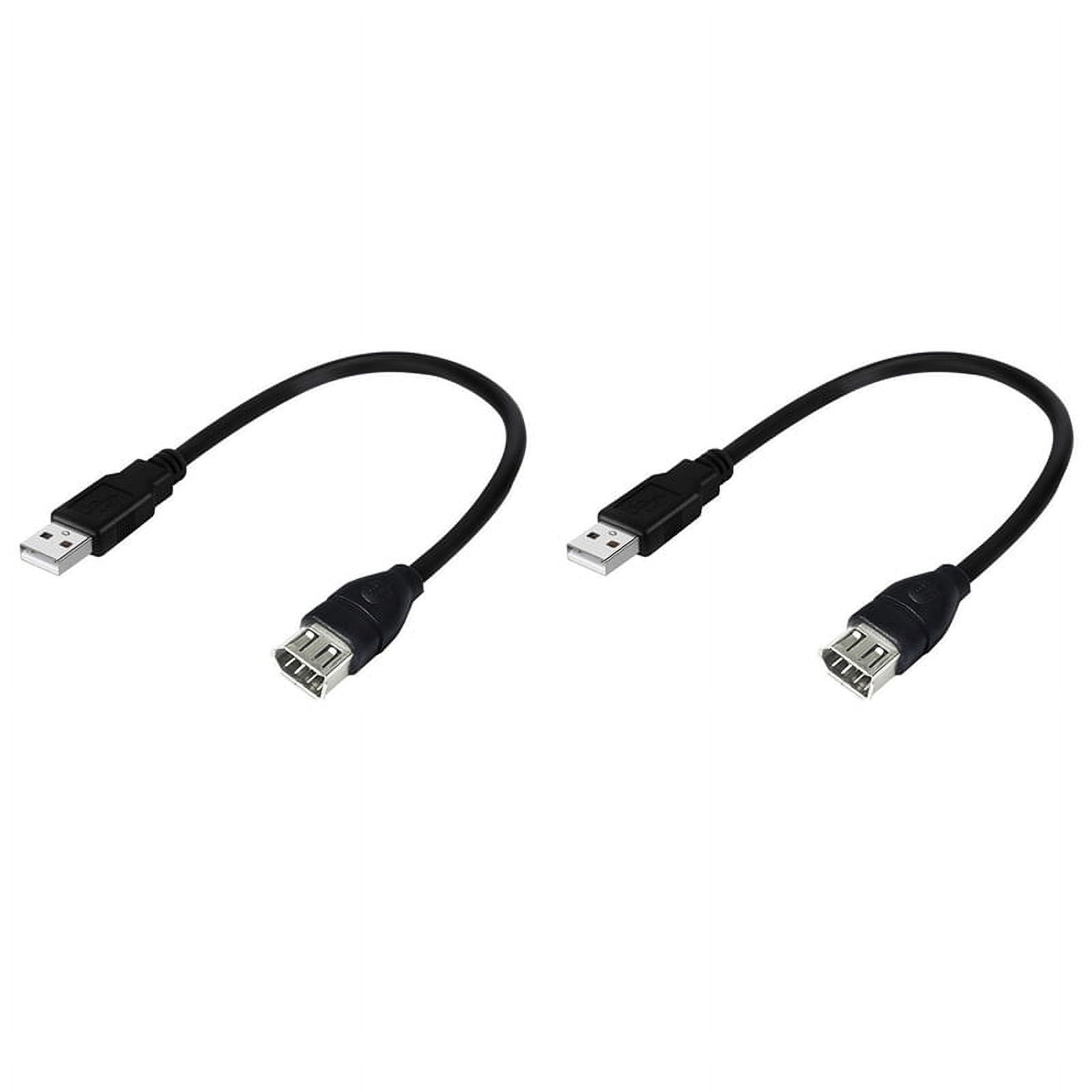 2X USB Adapter Cable Firewire IEEE 1394 6 Pin Female to 2.0 AM Plug and Play for Digital Camera ...