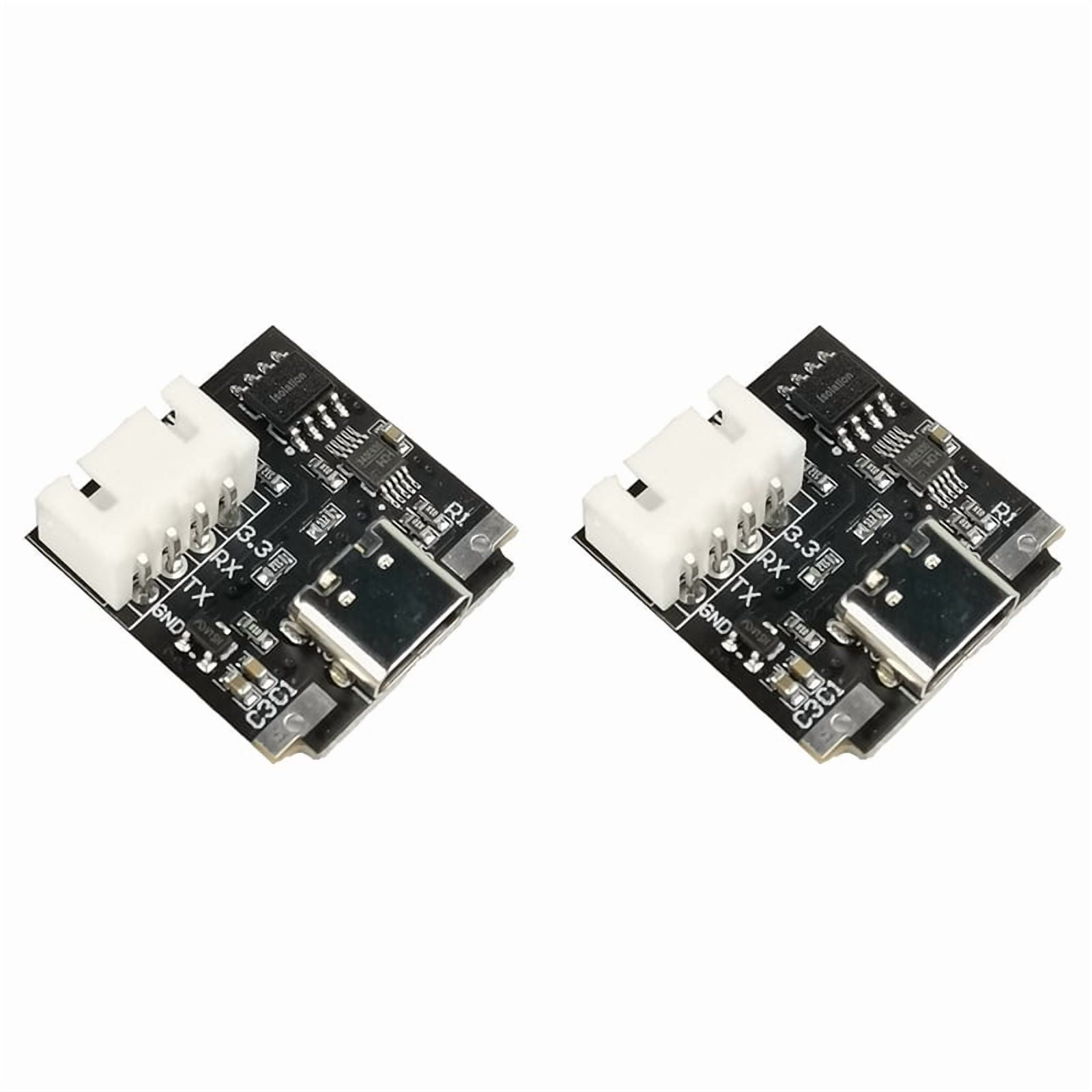2X USB-C to Serial Port UART Board Module Isolated USB to TTL Module 3 ...