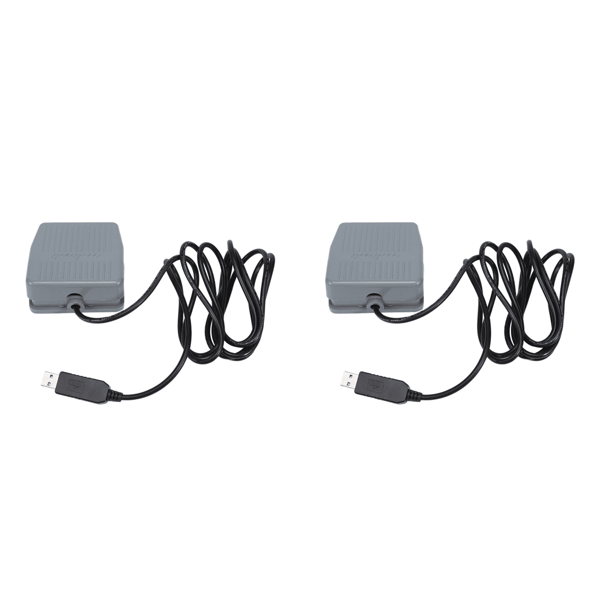 2X USB Foot Switch Keyboard Pedal for HID PC Computer USB Action Switch ...