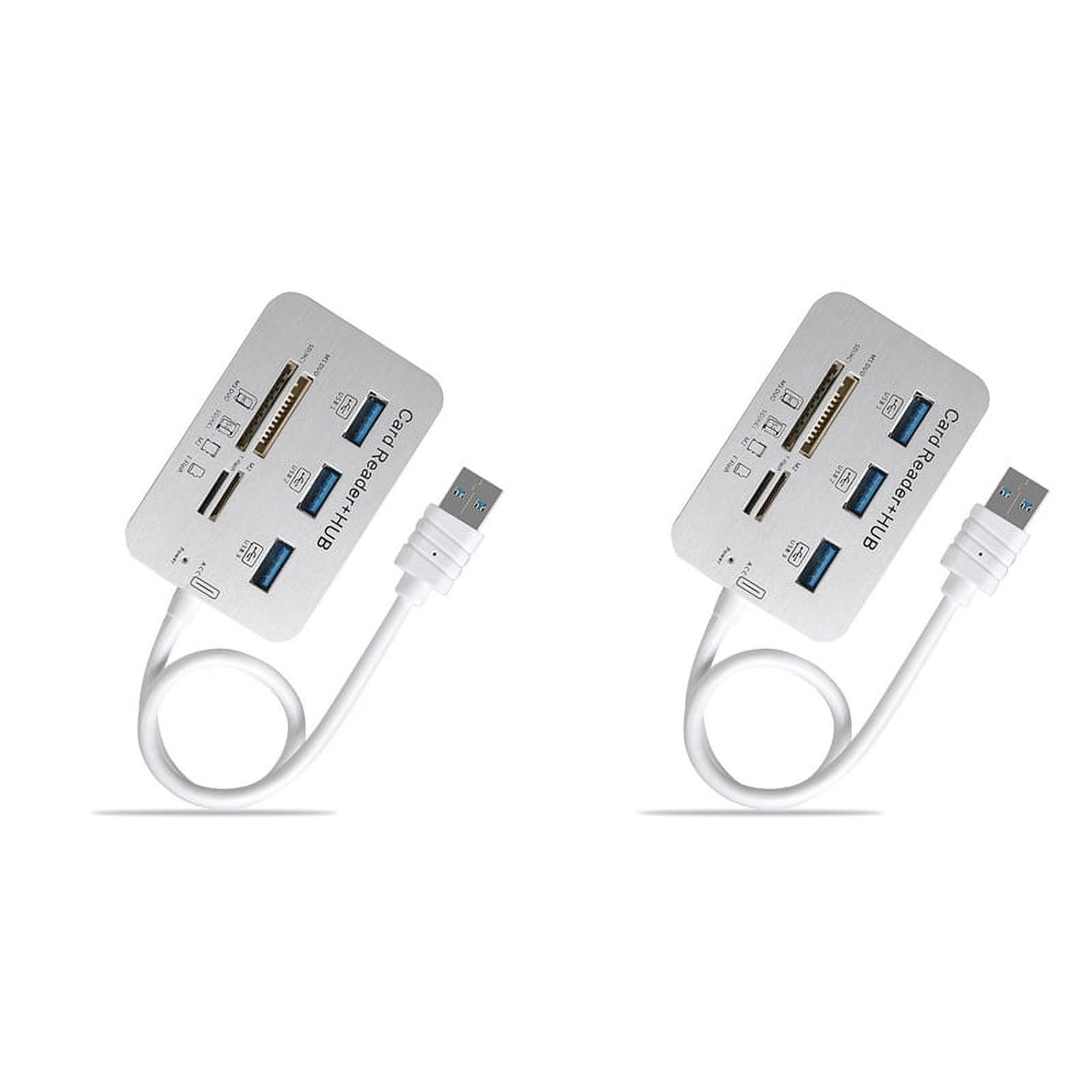 2X USB HUB 3.0 USB Splitter 3 Ports Extensor Multi USB Extension ...