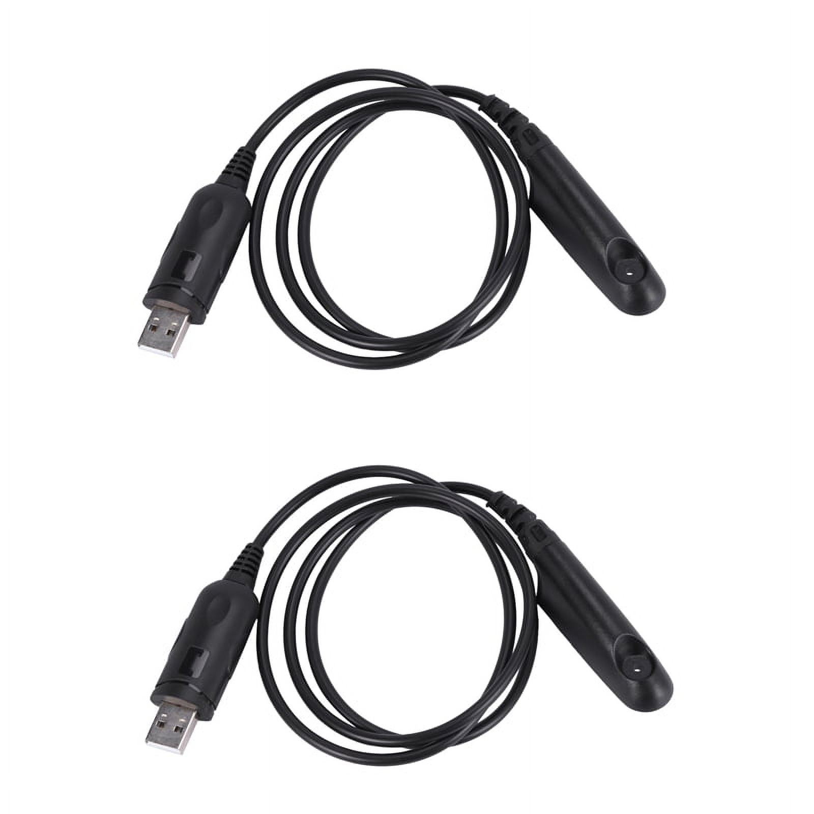 2X USB Programming Cable for Radio HT750 HT1250 PRO5150 GP328 GP340 ...