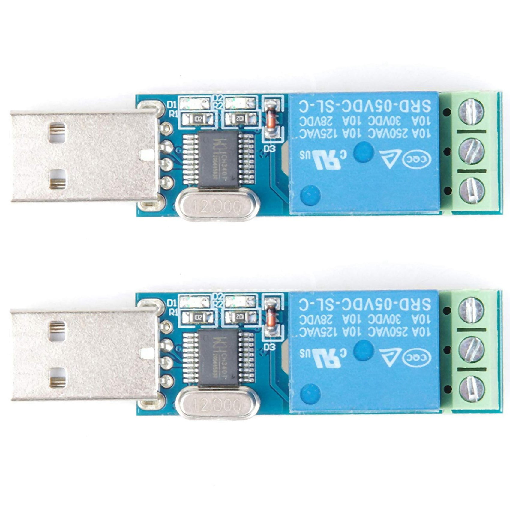2X USB Relay Module Intelligent Control Switch for LCUS-1 Type ...