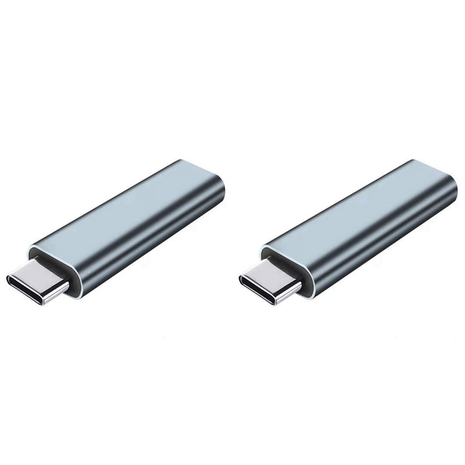 2X USB Type-C Virtual Display Adapter DDC EDID Dummy Plug Headless ...