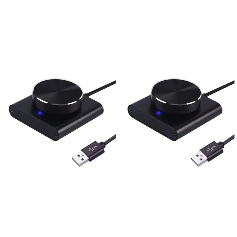 2X USB Volume Control Lossless PC Computer Speaker Volume Controller ...
