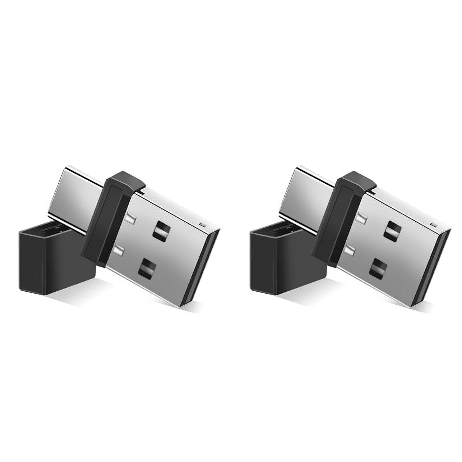 2X USB and Type C 2 in 1 Mouse Jiggler Mover Undetectable Automatic ...