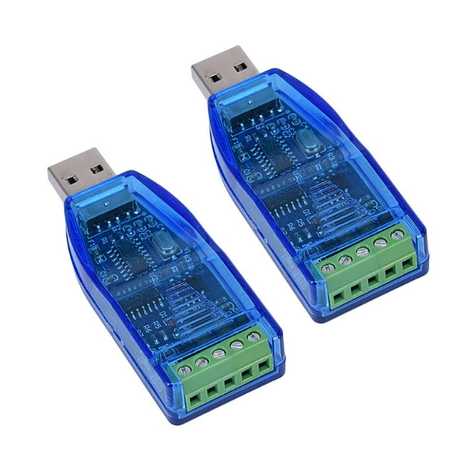 2x Usb To Rs485 Communication Module Bidirectional Half Duplex Serial