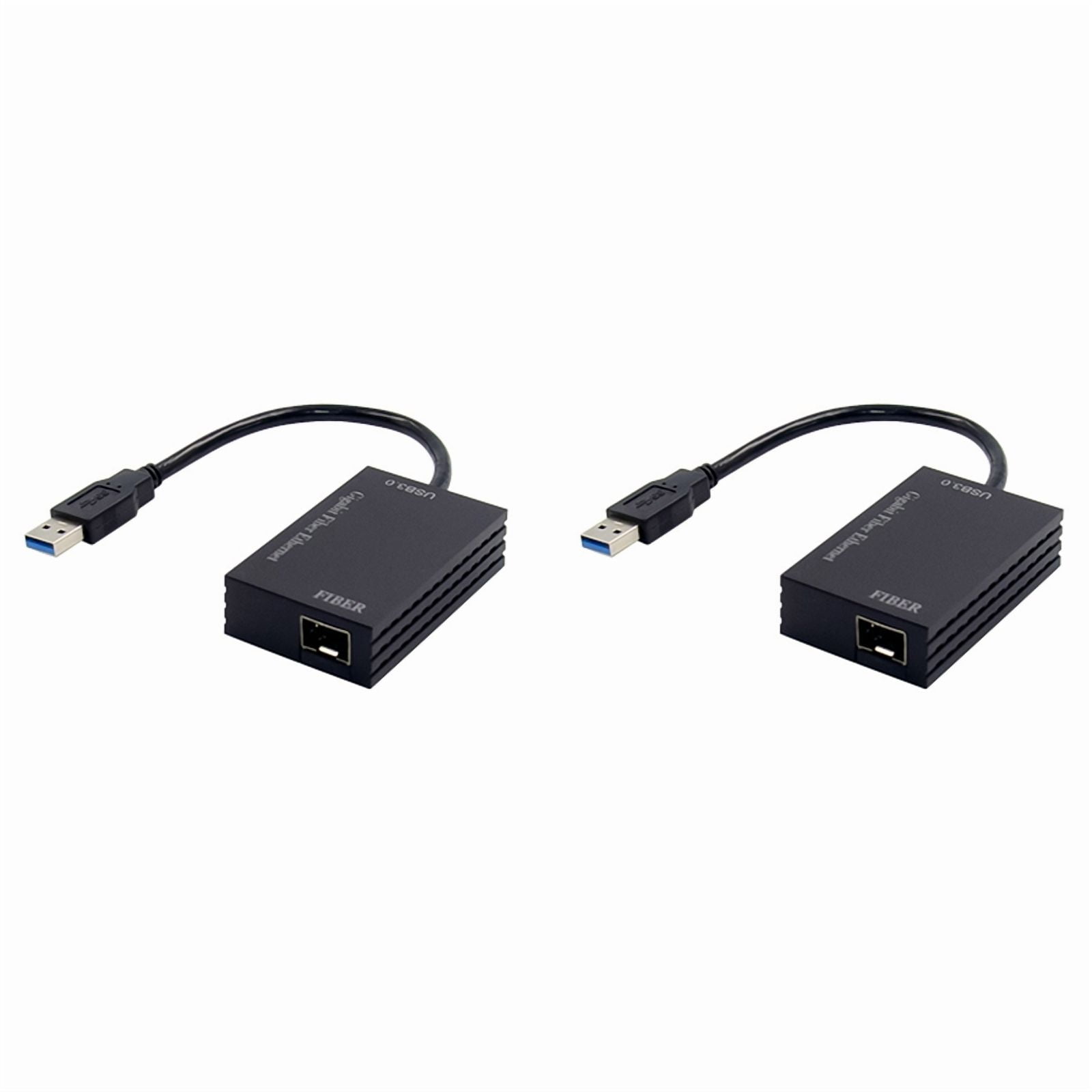 2X USB1000F-LX USB 3.0 Gigabit Fiber Ethernet Network Adapter Single ...
