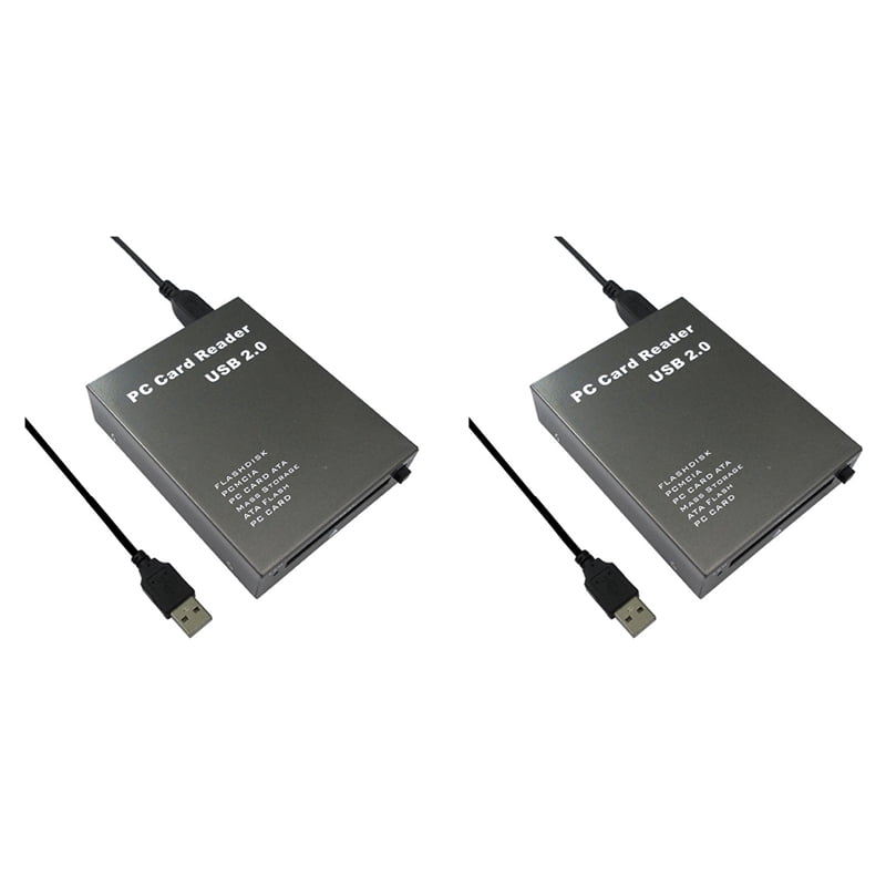 2X USB2.0 PCMCIA Card Reader Card Reader USB 2.0 to PC PCMCIA Adapter ...