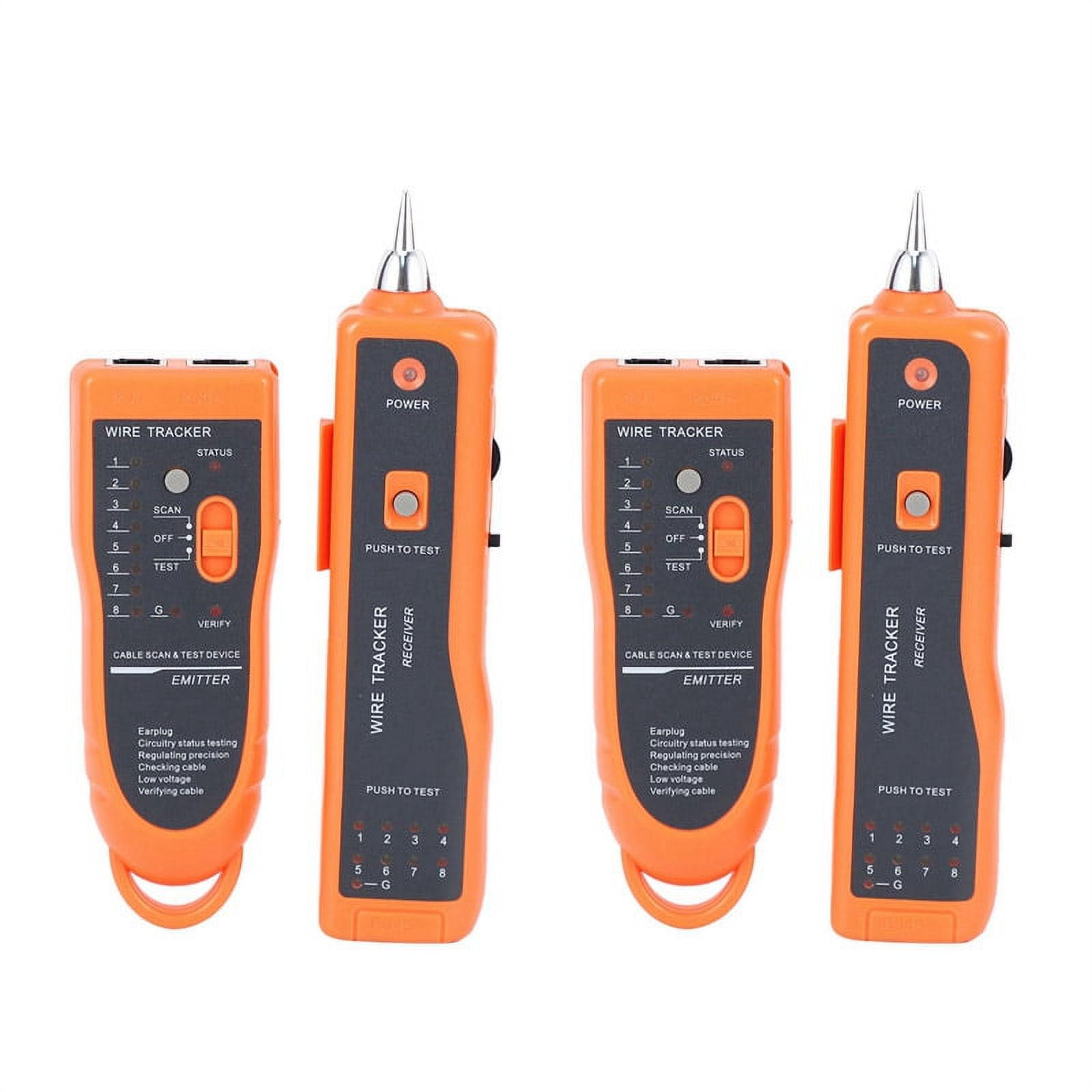 2X Utp Stp Cat5 Cat6 Rj45 Lan Network Cable Tester Line Finder Rj11 ...