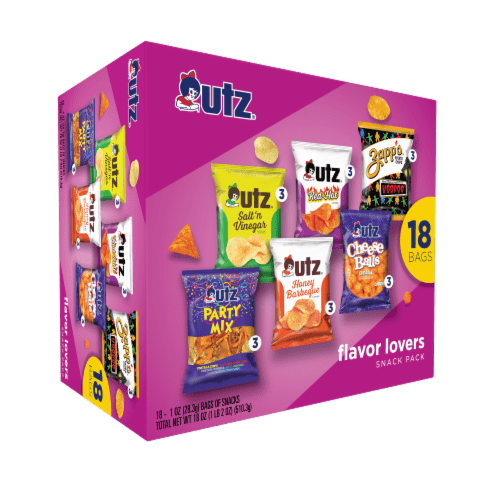 2X - Utz Chips Variety Box 18 ct / 18 oz - Walmart.com