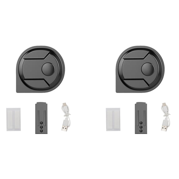 2X Vacuum Cleaner Dust Lights Clearly Pet Dust Display LED Lamp ...