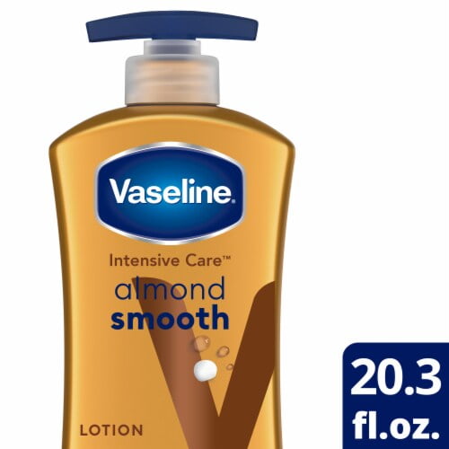 2X - Vaseline Intensive Care Body Lotion Almond Smooth for Dry Skin ...