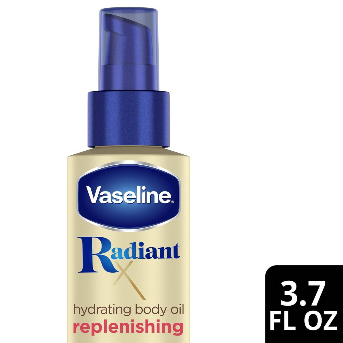 2X - Vaseline Radiant x Hydrate Replenish Body Oil - 3.7oz - Walmart.com