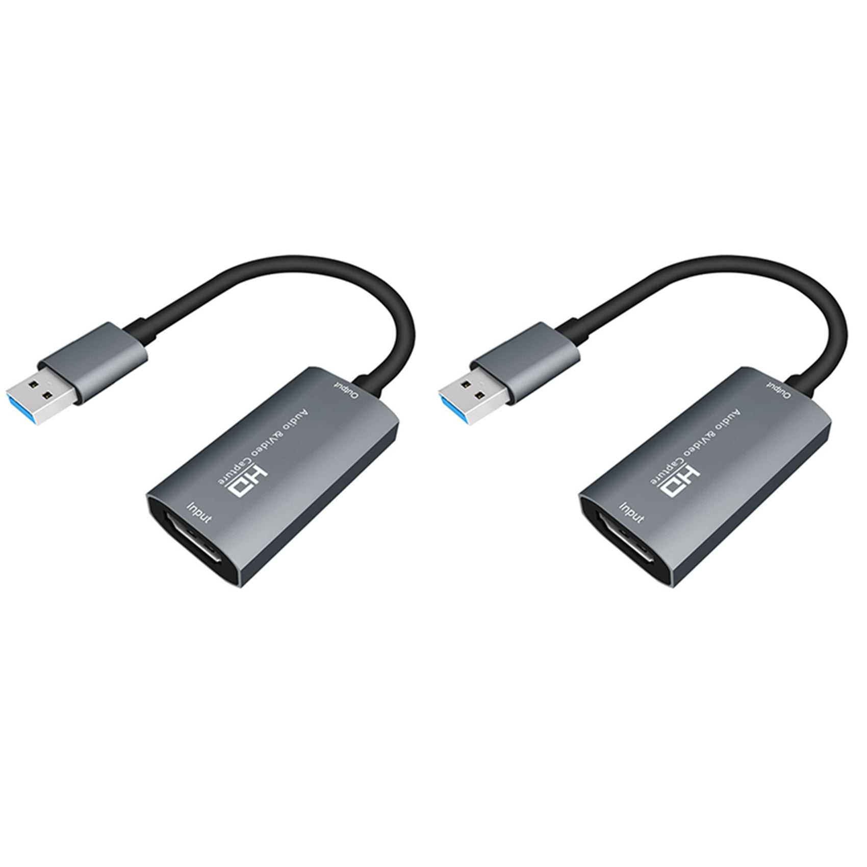 2X Video Capture Card USB 3.0 HD Audio Capture Card 4K 60FPS Game Real ...