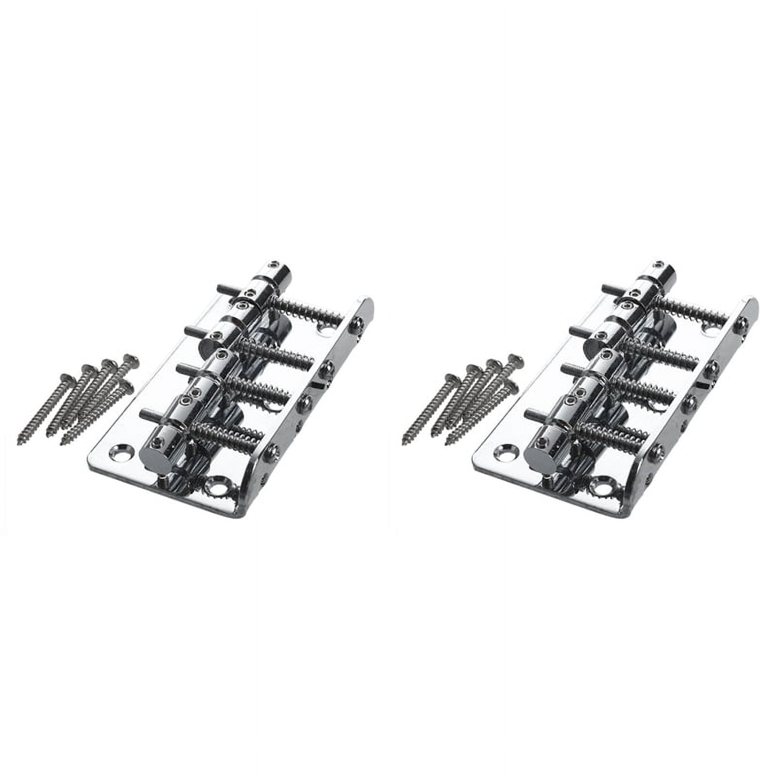2X Vintage Bass Bridge Assembly for Vintage and Precision Bass,2 x 4 ...