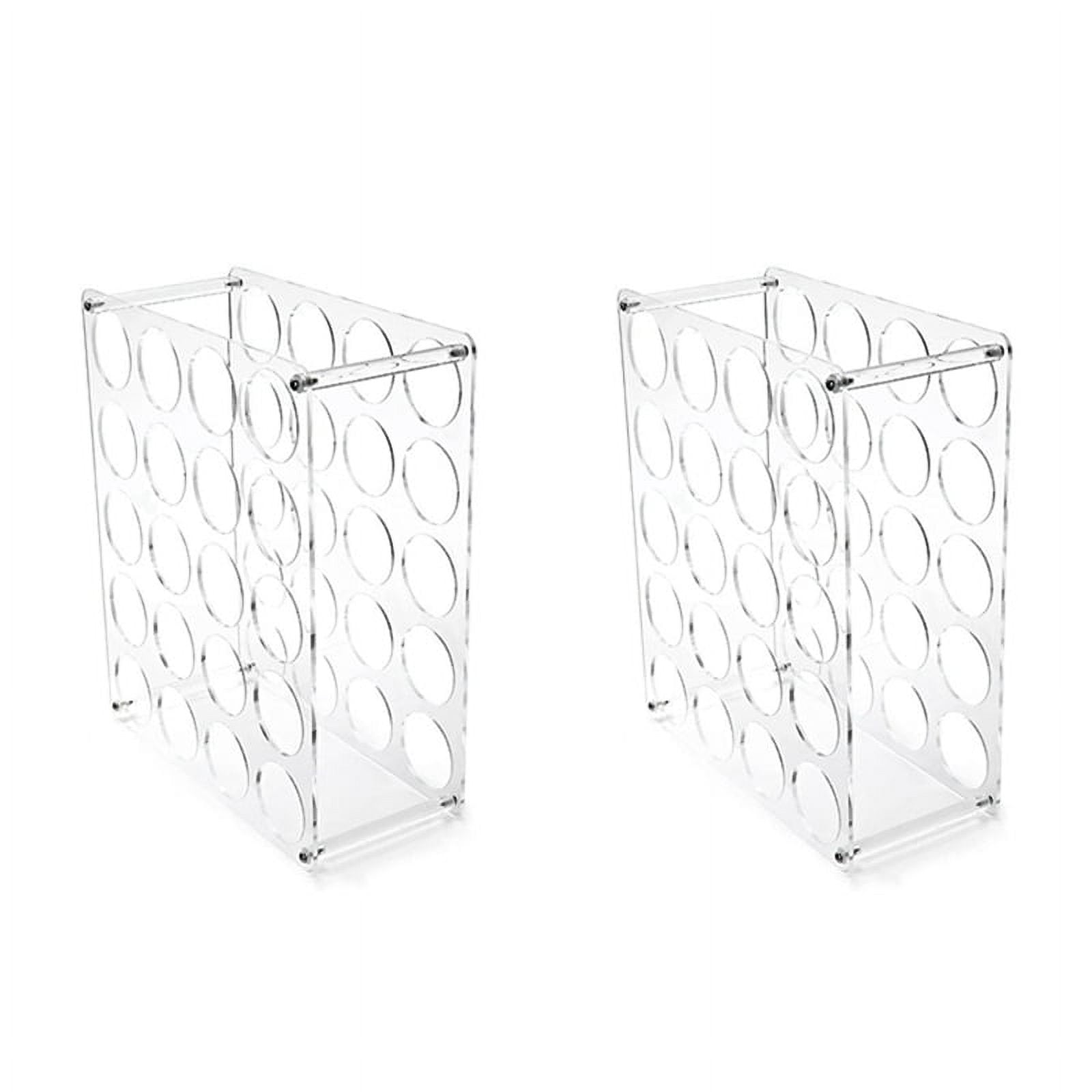 2X Vinyl Roll Holder,20-Holes Storage Organizer, Lightweights Sturdy ...