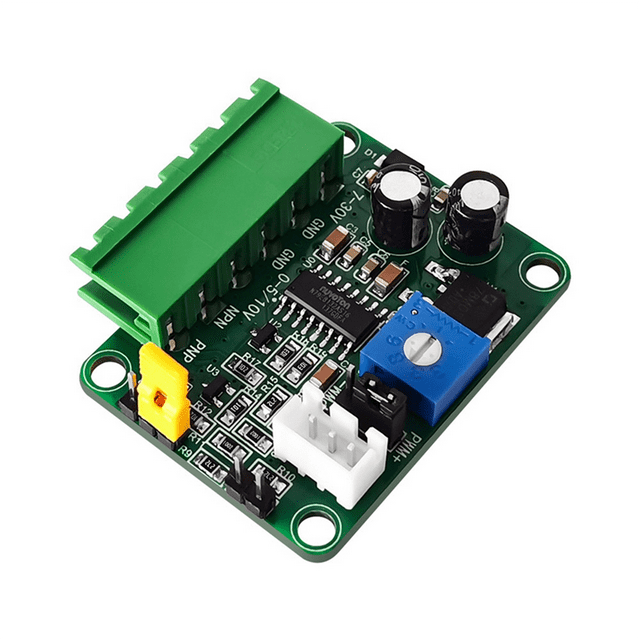 2X Voltage to PWM Signal Module 0-5V/0-10V to PWM Signal PLC AD ...