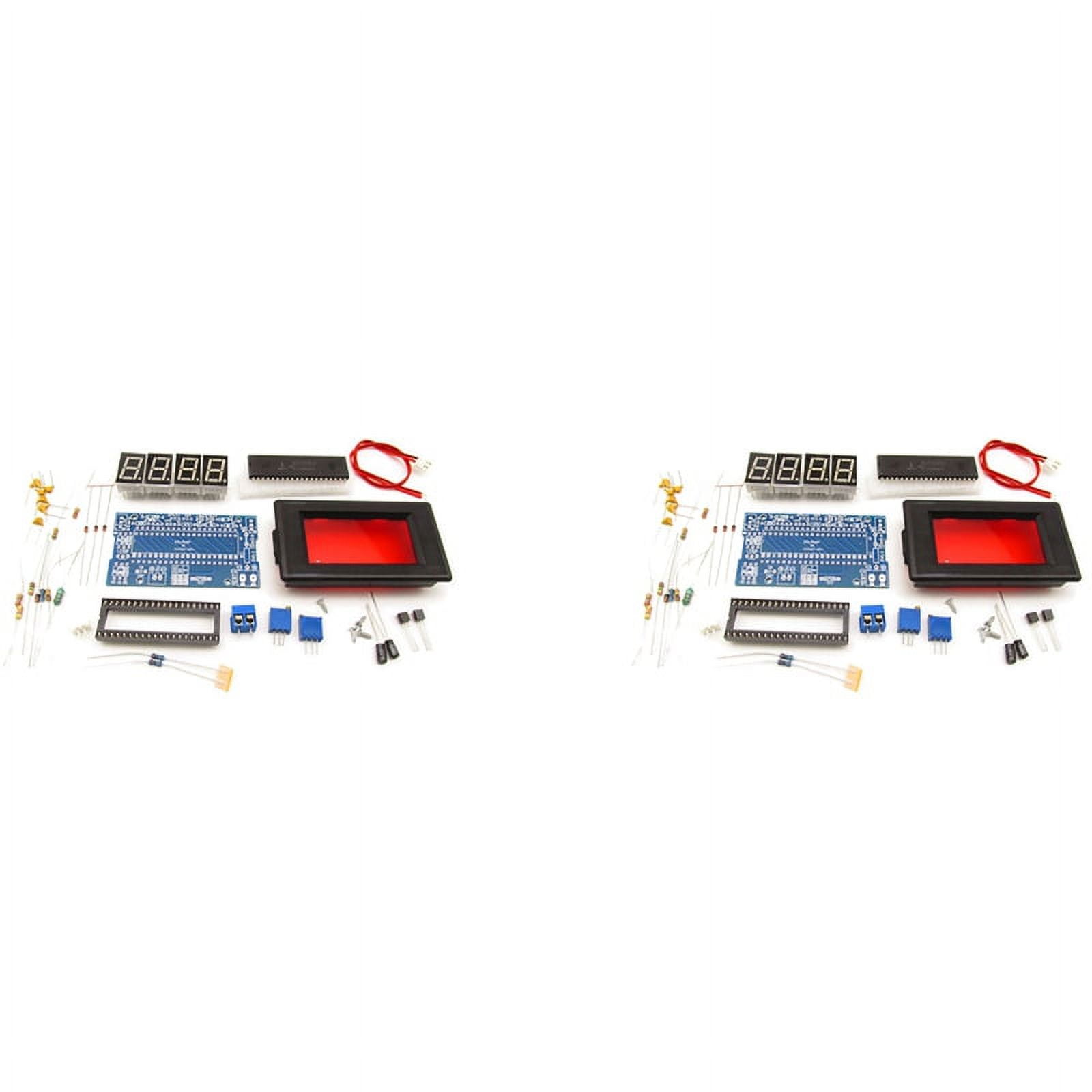 2X Voltmeter DIY Kit Parts ICL7107 Meter Digital Voltmeter - Walmart.com