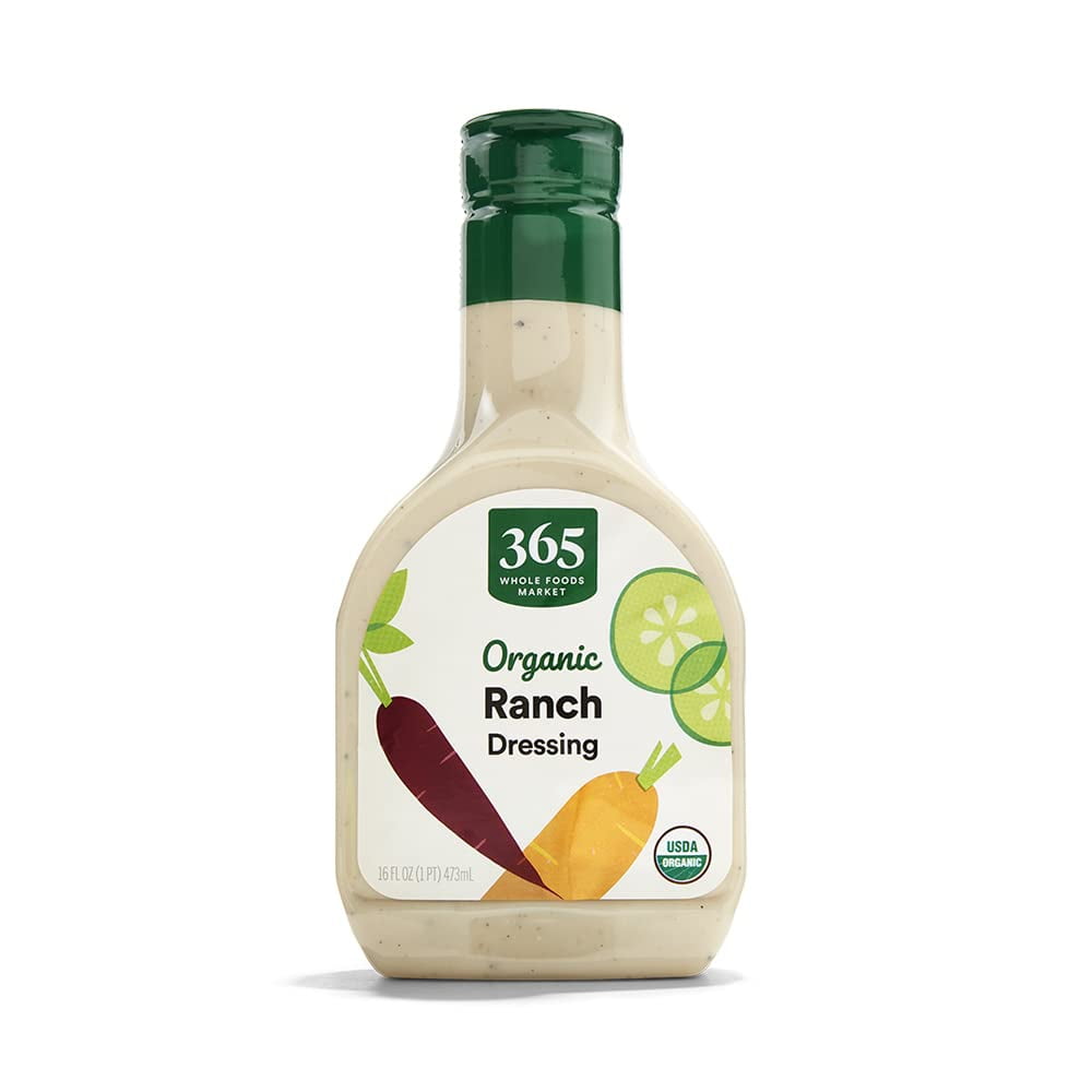 2X - WF365 , Organic Ranch Dressing, 16 Fl Oz - Walmart.com