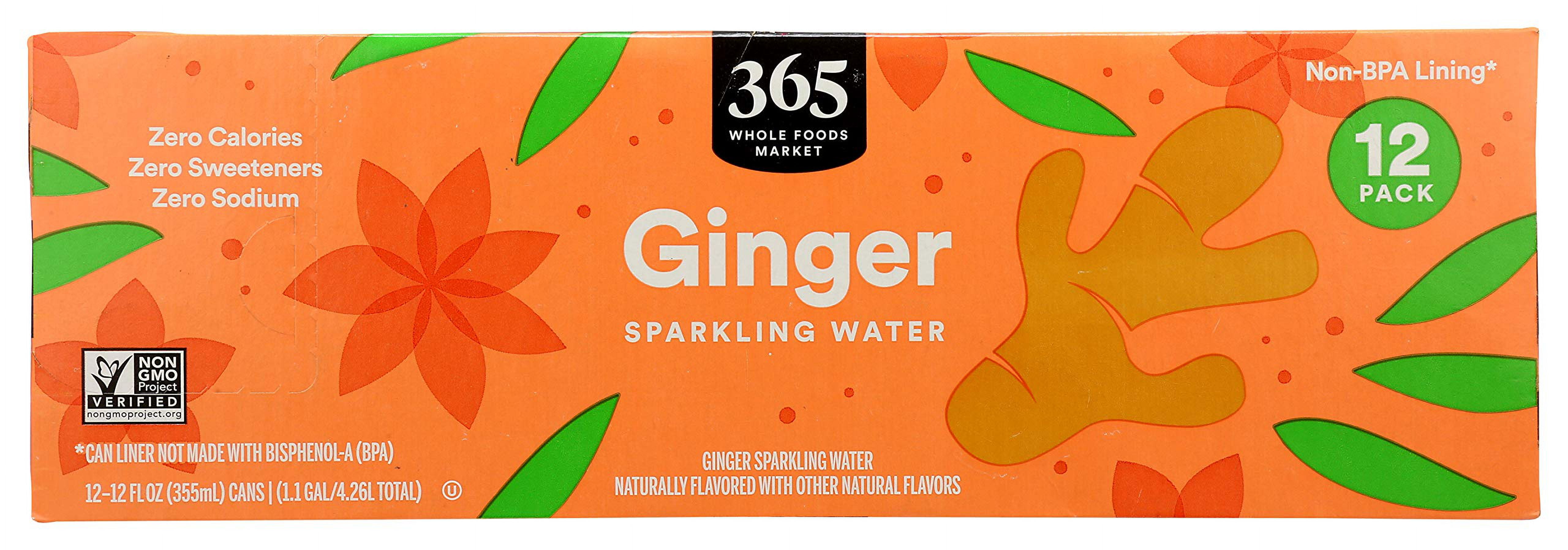 Ginger Sparkling Water