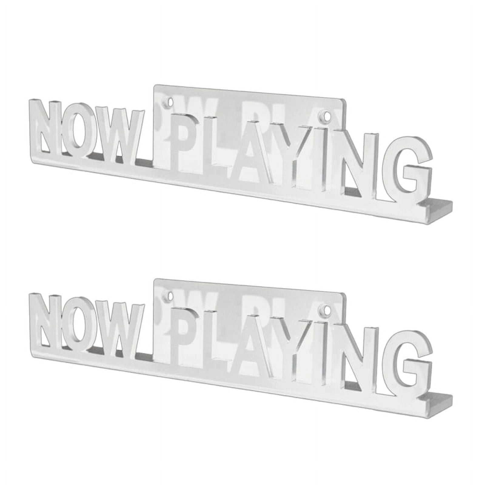 2X Wall Mount CD Record Display Stand Now Playing Acrylic Vinyl Record ...