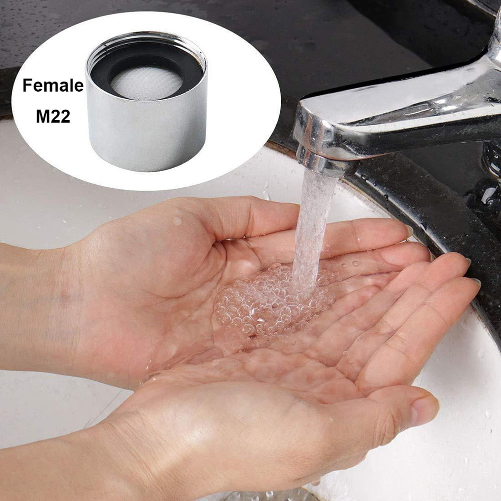2X Water Saving Tap Aerator Faucet Male Female Nozzle Spout End ...